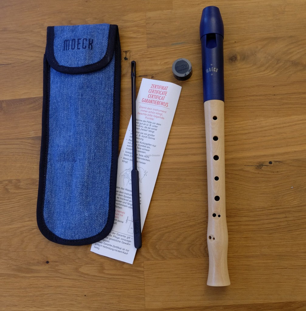 Moeck Flauto 1 Plus flûte à bec soprano baroque – Musik-Ebert Gmbh