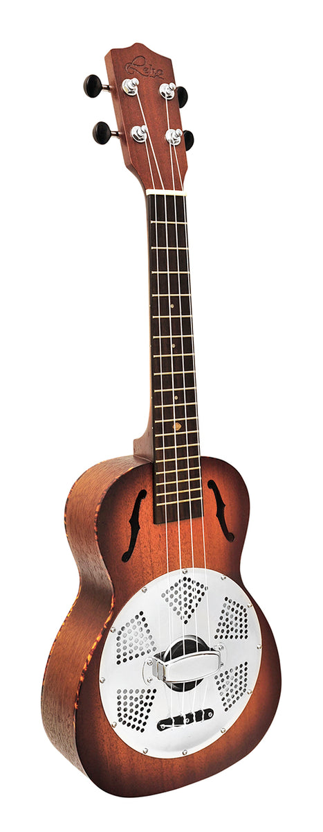 Leho LHUC-MM-RS-VS Reso Ukulele Concert avec sac – Musik-Ebert Gmbh